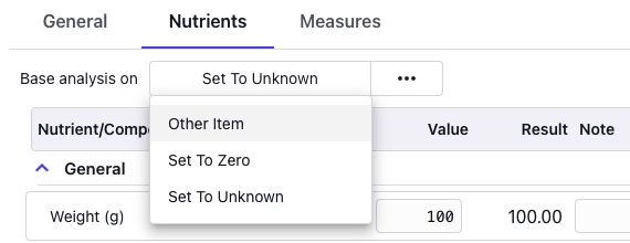 Create a food – Overview – Foodworks.online Learning and Support